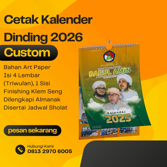 Percetakan Kalender Termurah Surabaya . | PDF