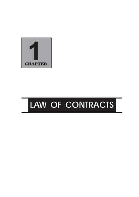 Lecture 1 introduction to the law of contract | DOCX
