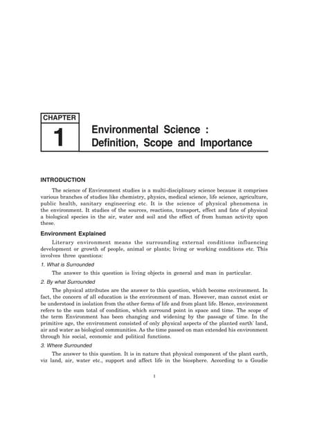 Types of environment | PPT | Environment | Science