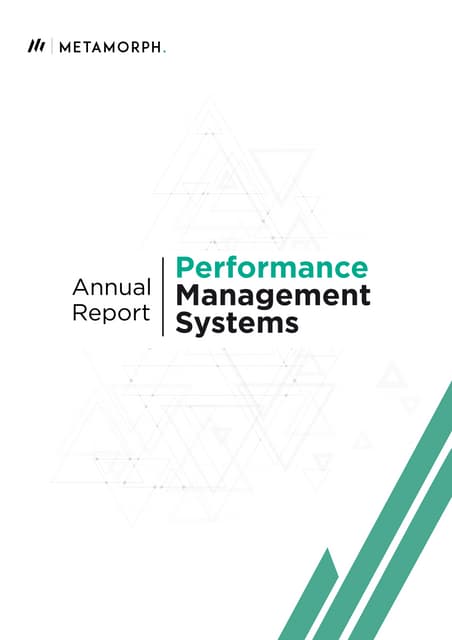 Basics and benefits of a Performance Management System | EHRS Blog | PDF
