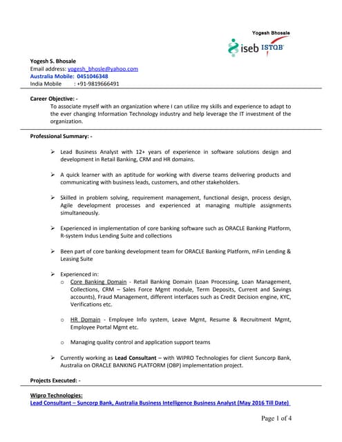 Ekta resume | PDF | Databases | Computer Software and Applications