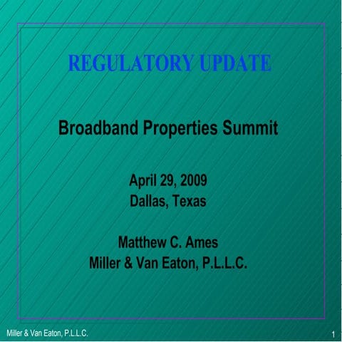 Regulatory Update | PPT