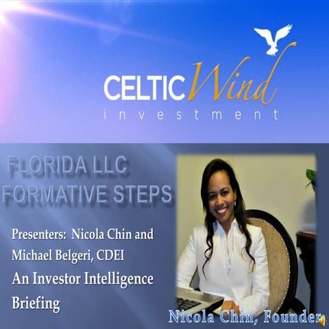 Formation Steps of the Florida Land Trust | PPTX | Legal Services ...