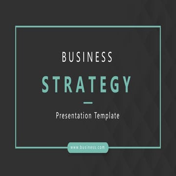 Business Strategy Powerpoint Template Pptx