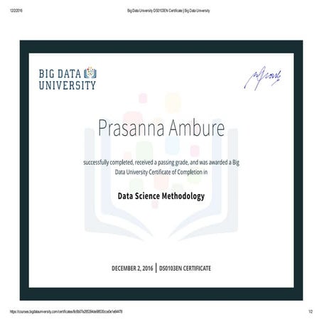 Methodology Cert 101 | PPT
