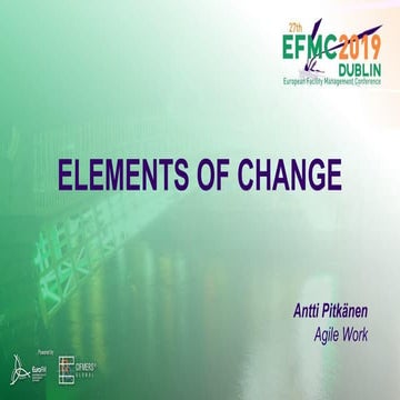 ELEMENTS OF CHANGE - How to develop Employee Experience and ...
