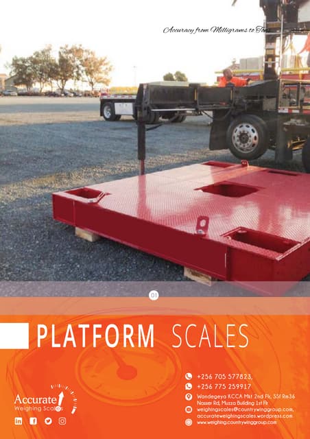 001 platform weighing scales by Accurate Weighing Scales, in Kampala ...