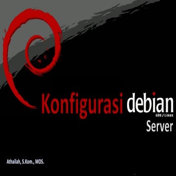 002 konfigurasi - debian server | PDF