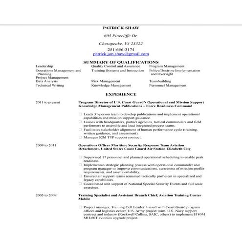 PATRICK SHAW.resume-2 | RTF