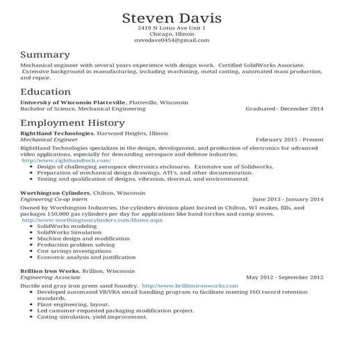 Robert Beres -Resume | PDF