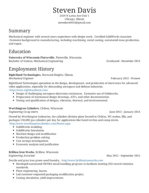 Robert Beres -Resume | PDF