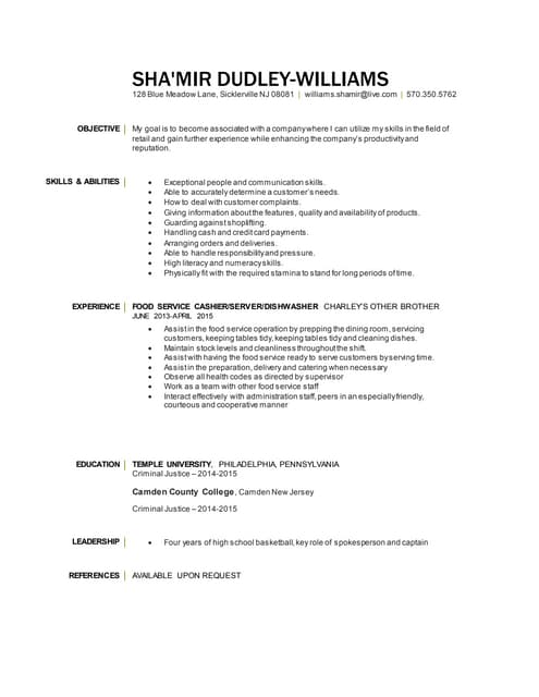 Corey Resume | DOCX