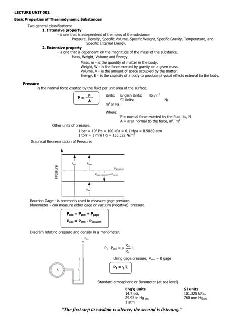 O level physics formula sheet | PDF