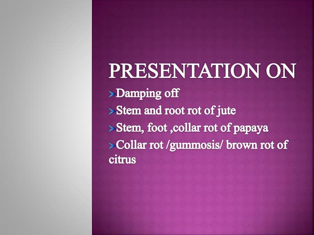 Red rust of tea, litchi and guava | PPTX