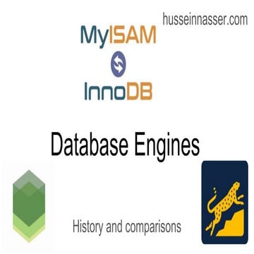 002 Database-Engines.pptx | Databases | Computer Software and Applications