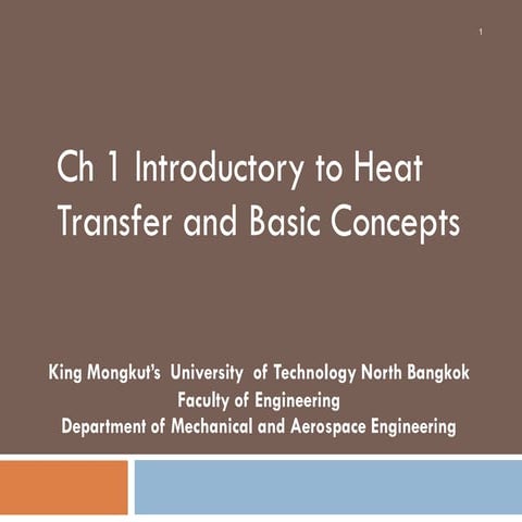 บทที่ 8 ความร้อนและอุณหพลศาสตร์ | PPTX