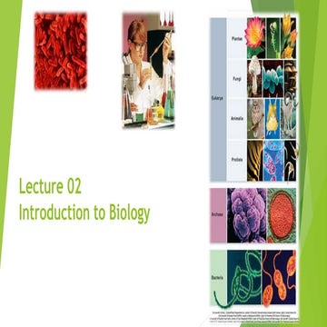 002 introduction to science, life & biology | PDF