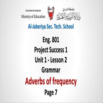 002 Unit 1 Lesson 2 adverbs of frequency.pptx