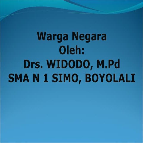Prof. David Kaligis | PPTX