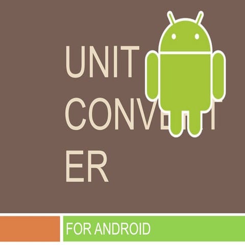 UNIT CONVERTER | PPTX