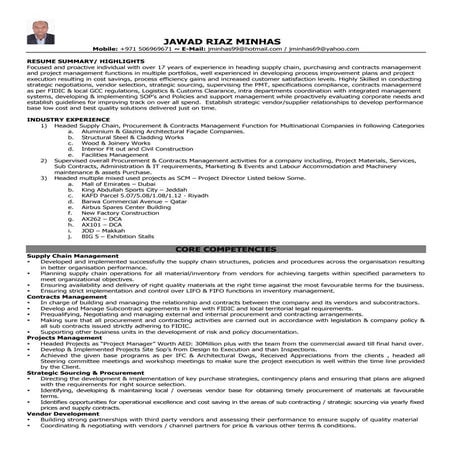 Jawad Resume - 2016 | PDF