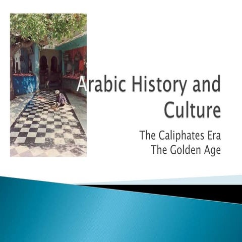 The islamic golden age | PPTX