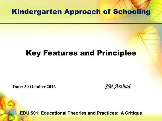 Early childhood education powerpoint | PPT