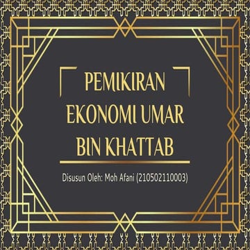 003_Moh. Afani_Pemikiran Ekonomi Umar bin Khattab.pptx
