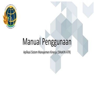 Manual Penggunaan SMaKin ATR Manual Penggunaan SMaKin ATR | PPTX