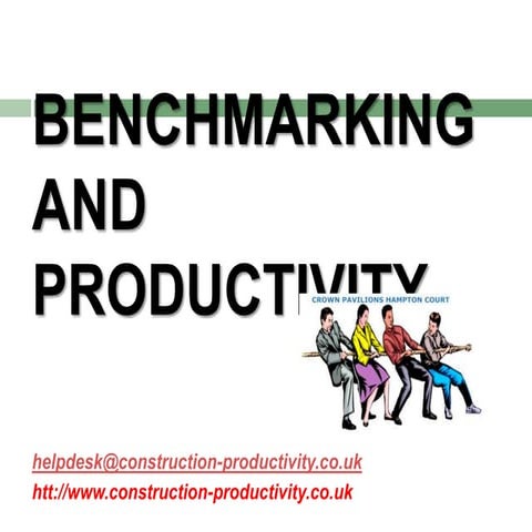 004 benchmarking and productivity | PPT