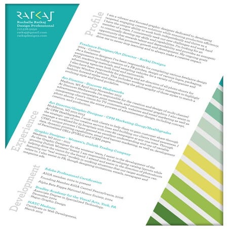 Résumé of sarah al aqeel, graphic designer | PDF