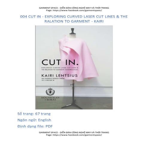 004 cut in exploring curved laser cut lines & the ralation to garment ...