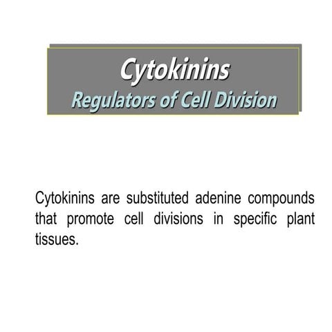 004 Cytokinins.ppt