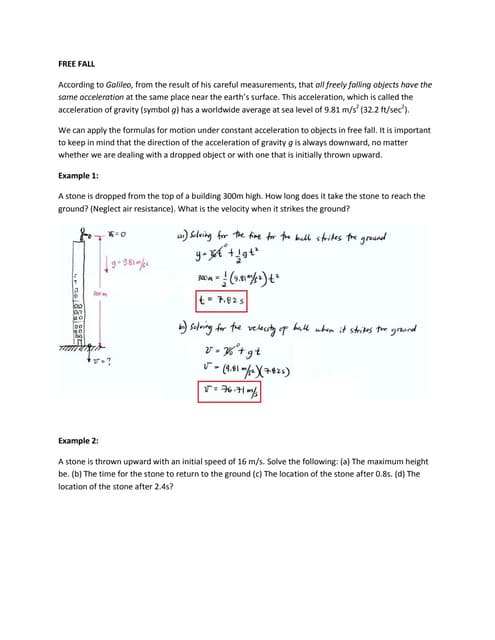 grade 9 fourth quarter lesson 1 uniformly accelerated motion in ...