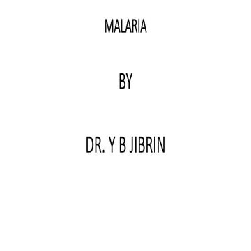 004 Malaria pathology pathophysiology medicine | PPTX