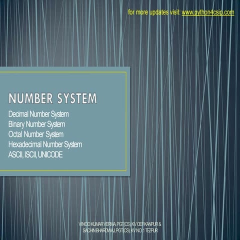 NUMBER SYSTEM class 11 STUDY THINGS .pdf