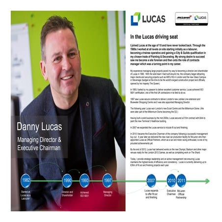 Danny Lucas Profile | PDF | Business Administration | Business