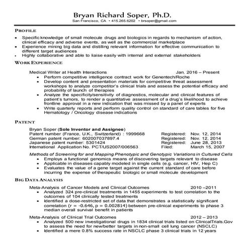 Bryan Soper - resume | DOCX