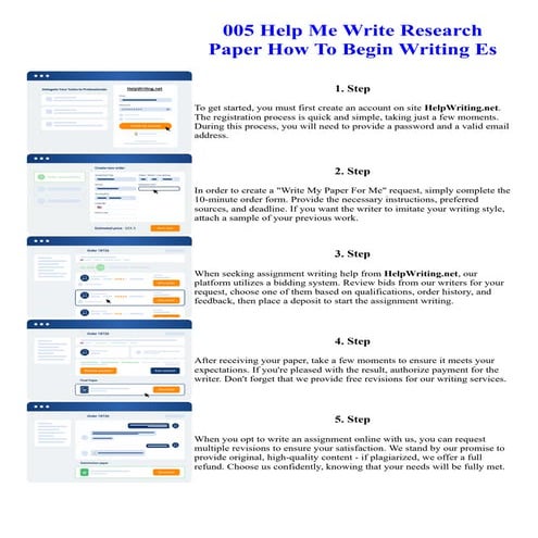 005 Help Me Write Research Paper How To Begin Writing Es | PDF