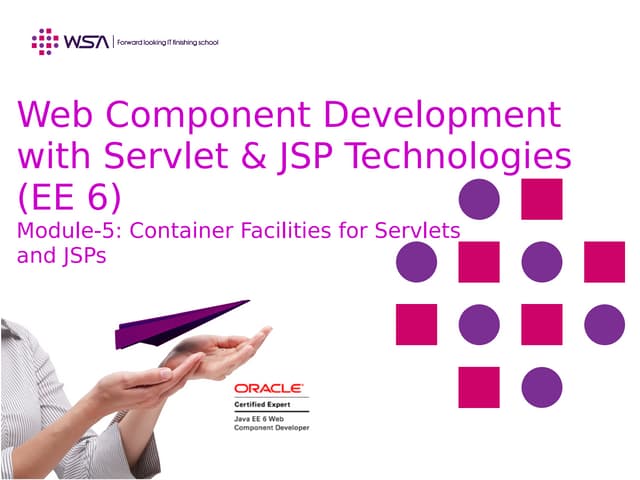 Web Component Development Using Servlet And Jsp Technologies Ee6 6187