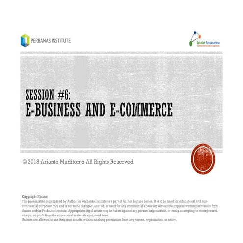 [MU630] 006. e-Business & e-Commerce | PPT