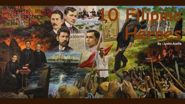 10 unsung heroes of philippine history | DOCX