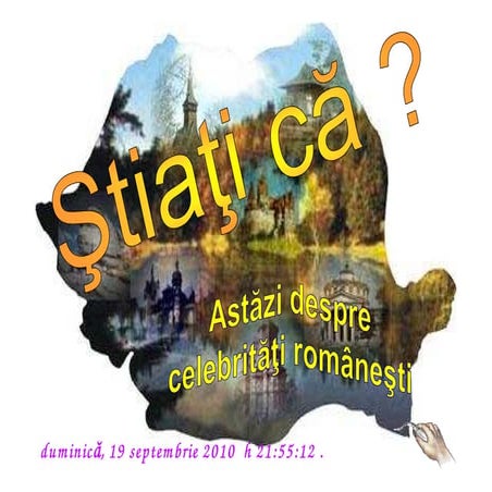 Români celebri | PDF