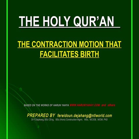 006 the birth-contraction motion | PPT