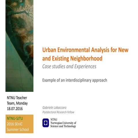 006 160719 urban environment analysis for new and existing neighborhood ...