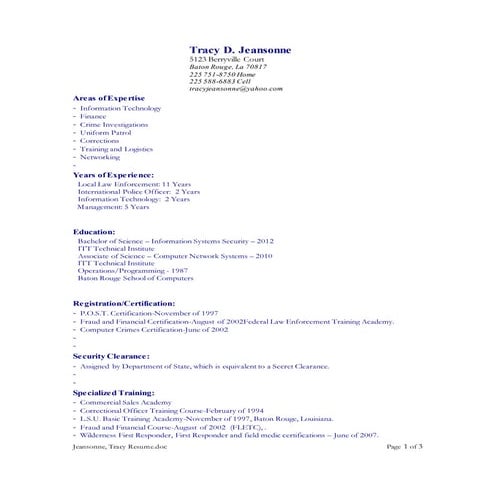 Resume | PDF