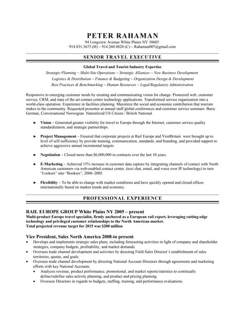 Resume 2015 | PDF