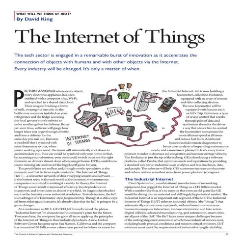 Article-The Internet of Things | PDF