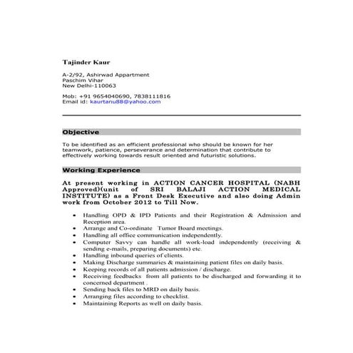 CV prima | DOC