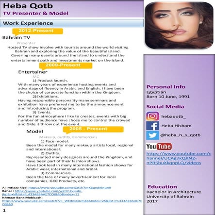 Heba Qotb Portfolio | PDF